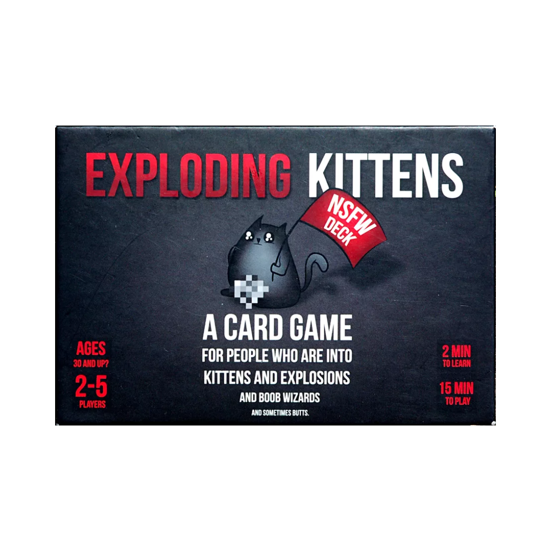 Exploding Kittens: NSFW Deck | The Game Capital