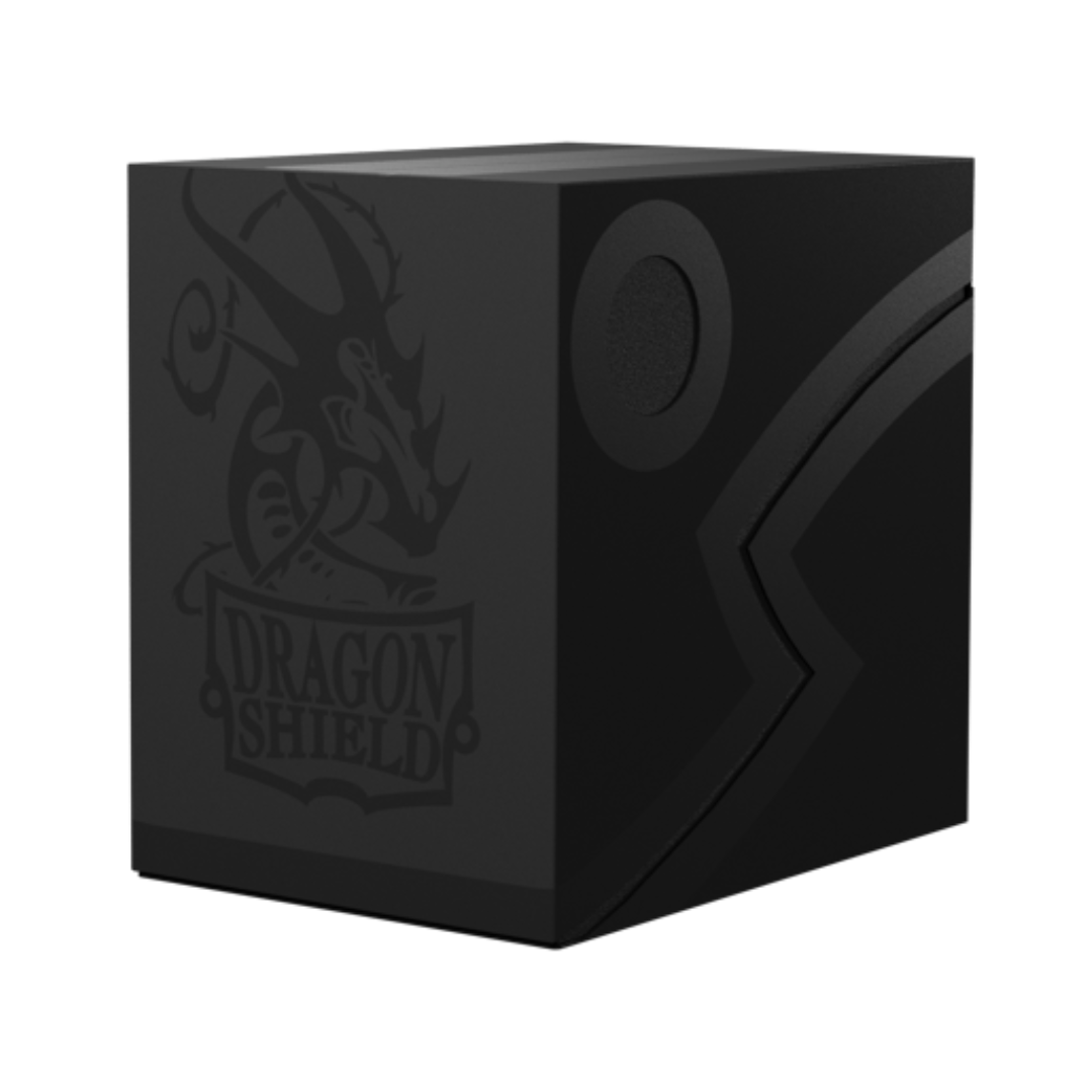 Dragon Shield Shadow Black Double Deck Shell Deck Box | The Game Capital