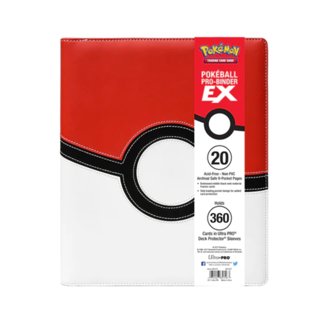 Ultra Pro Pokemon Pokeball 9-Pocket Premium Pro Binder | The Game Capital