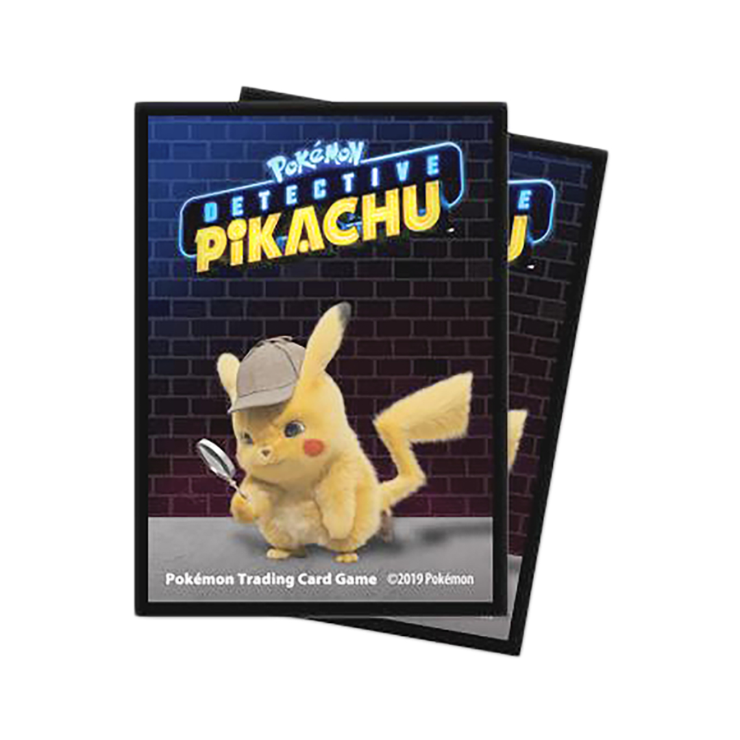 Ultra Pro Pokemon Detective Pikachu Pikachu Sleeves 65 count | The Game ...